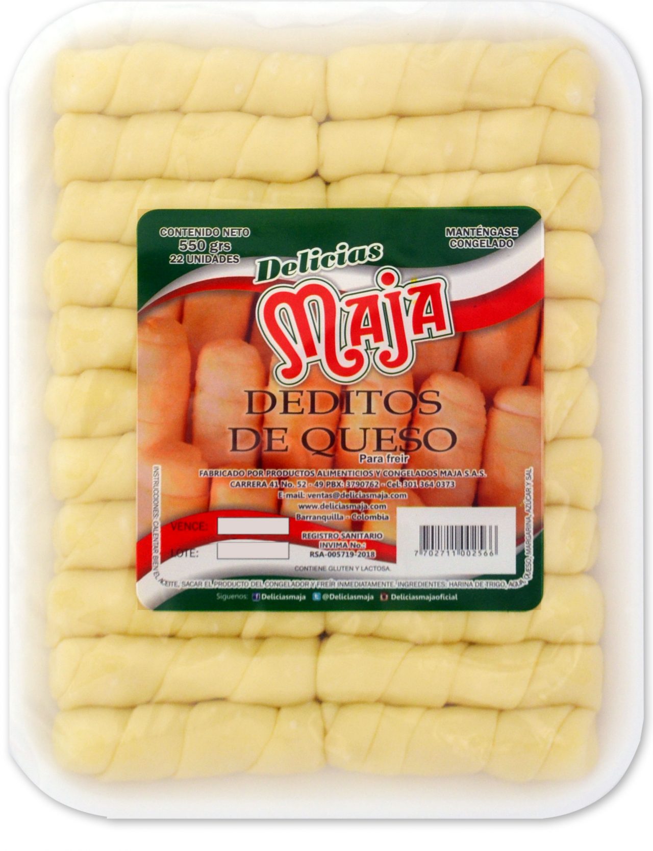 Dedito de Queso x 22 uns | deliciasmaja.com